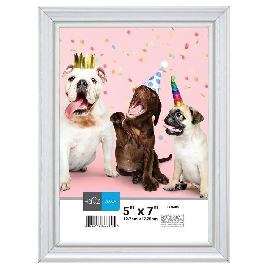Click here for Hauz Frm405 Picture Frame 5x7  White 5x7 prices
