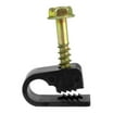 SatelliteSale Durable RG6 Coax Cable Grip Clips, Wire Plastic Fasteners ...