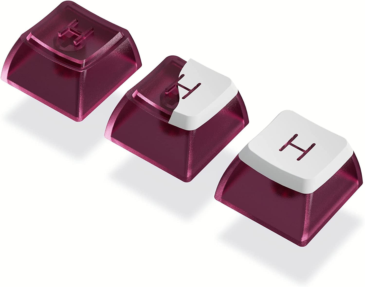 Pudding Keycaps Custom Keycap 148 Keys for Keyboard PBT Doubleshot ...