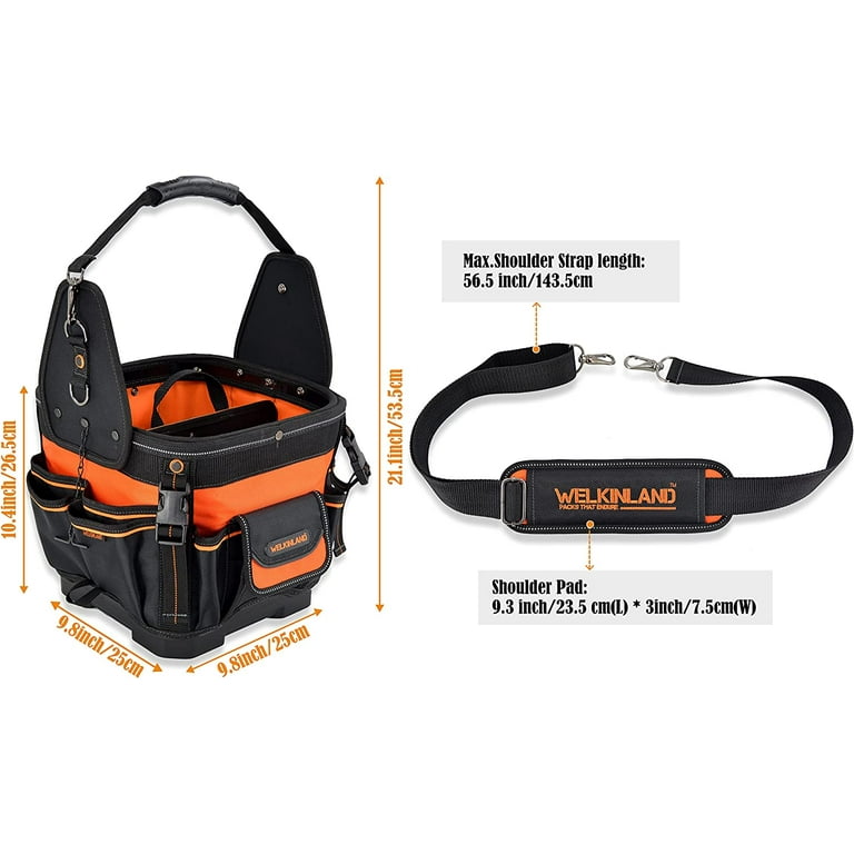 Bahco 12 Electricians Open Tool Bag, 54% OFF