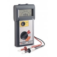 Megger Megohmmeter, 500V DC, LCD MIT200 - Walmart.com