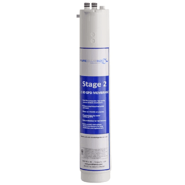 Pure Blue H2O 3 Stage 1:1 Reverse Osmosis Water Filtration System with ...