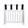 Hotel-Style Folding Luggage Rack with Shelf for Shoe Storage - Walmart.com