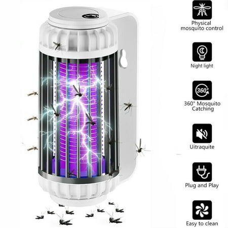 Bug Zapper, Electric Mosquito Killer Indoor Mosquito Trap Lamp Fly ...