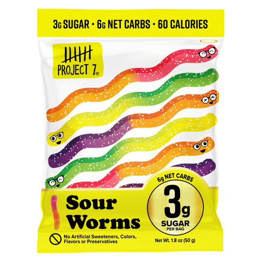 SOUR GUMMY WORMS Pack of 8 - Walmart.com