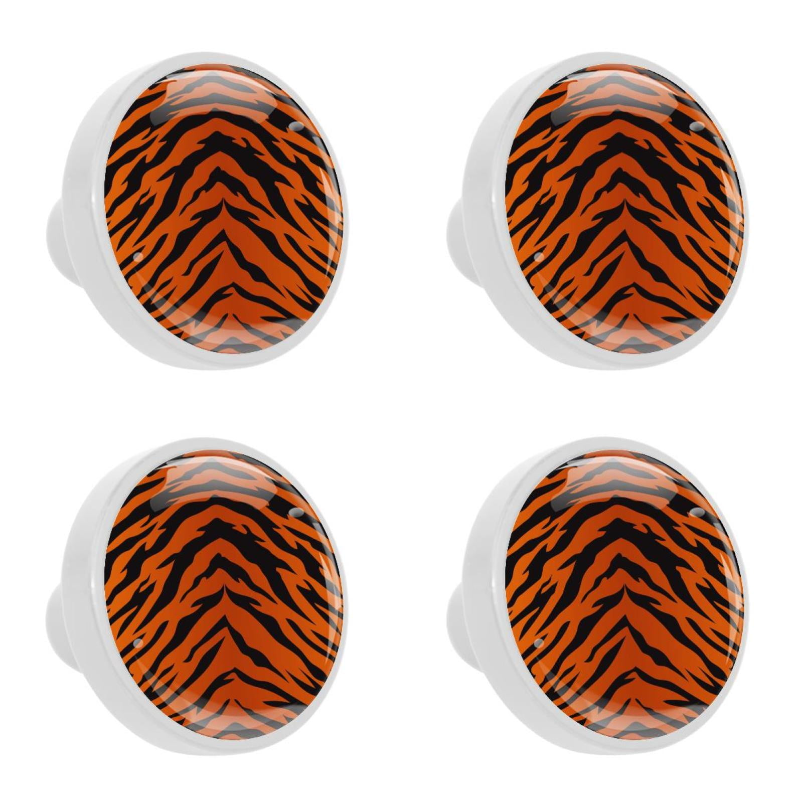4 Pcs Tiger Skin Texture Knobs for Kitchen Cabinet Cupboard Dresser ...