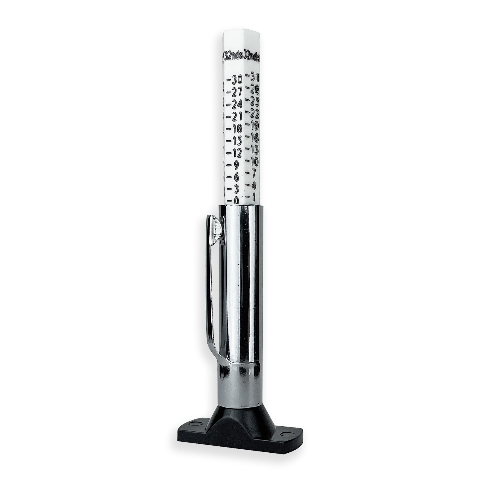 REMA TIP TOP Tire Tread Depth Gauge, 1/32nds up to 1 inch with Pocket ...