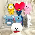 Noyal 25CM BTS Plush Toys BT21 TATA SHOOKY SUGA COOKY Pillow Sofa Cushion Children's Cartoon ...