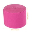 BESTYASH Party Decorations with Assorted Glow in The Dark Crepe Paper ...