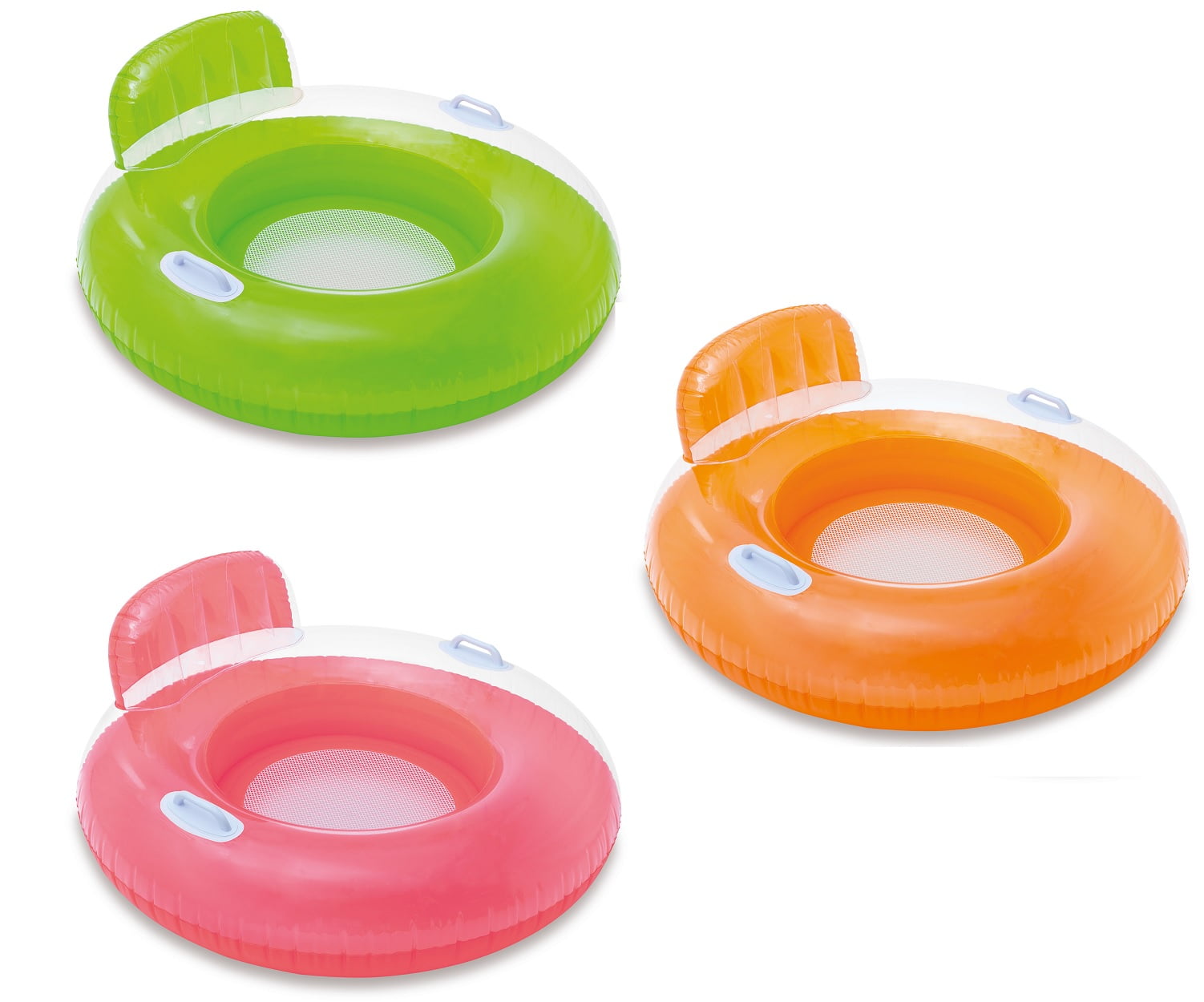 Intex Candy Color Inflatable Lounges 40-inch Diameter 3-Pack - Walmart.com