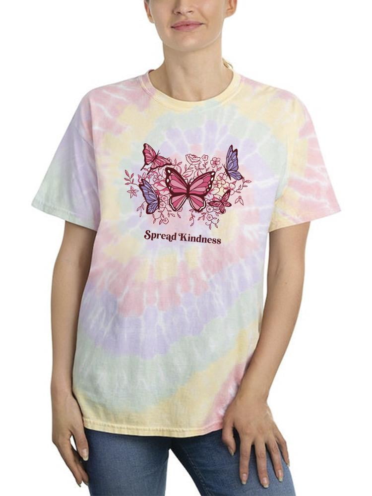 Spread Kindness Butterflies Tie Dye Spiral Women -Smartprints Designs ...