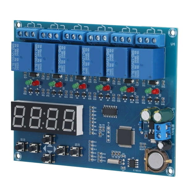 Timing Relay,Time Relay 5 Channel Timing Module Time Control Module ...