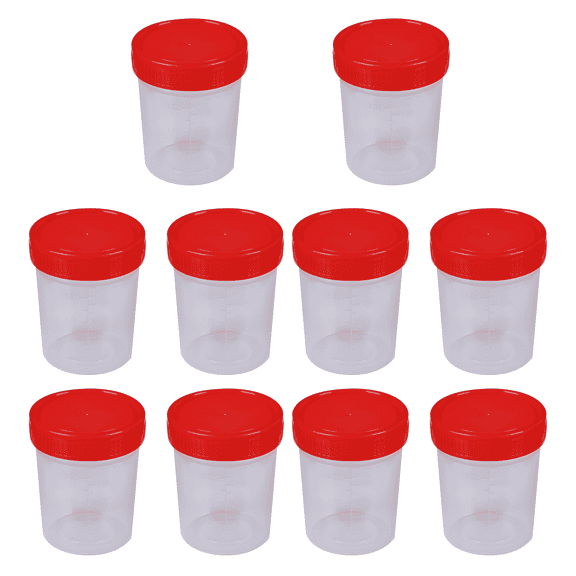 Fecal Collection Stool Container Sterile Sample Specimen Bottle Cup 60 ...