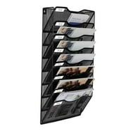 Universal Wall File, Add-on Pocket, Plastic, Black -UNV08122 - Walmart.com