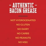 Bacon Up 100% Authentic Bacon Grease, Savory Frying & Cooking Oil, 14 ...