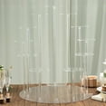 BalsaCircle 29" Clear 12 Arm Tiered Round Acrylic Cupcake Holder ...