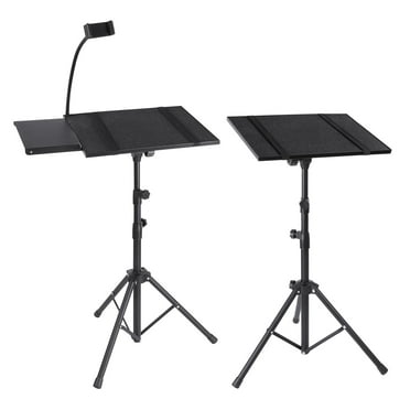 Pyle PLPTS4 Pro Universal Adjustable Laptop Computer Studio DJ Mount ...