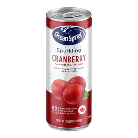 Ocean Spray Sparkling Cranberry 6PK, OSI SPRK CRAN 6PK - Walmart.ca