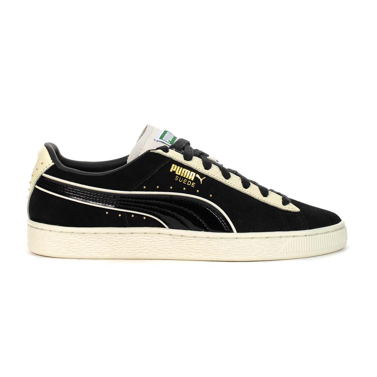 Click here for Puma Mens Suede Collectors Edition Black/White Sne... prices