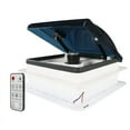 Leisure Coachworks RV Roof Vent Fan 12V, Multi Speed, Rain Sensor ...