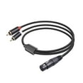 chengsi Male XLR to Dual Male Audio Cable – Long Lasting and Reliable ...