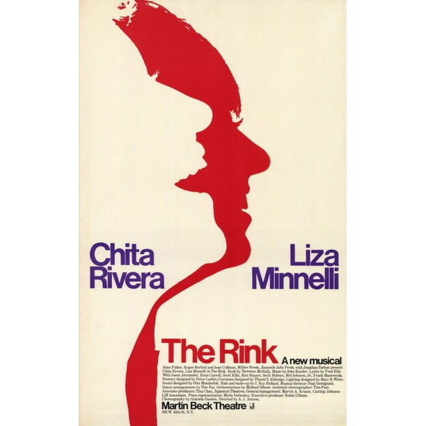 Rink, The (Broadway) - movie POSTER (Style A) (11" x 17") (1984 ...