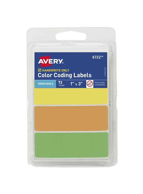 Color Coding Labels in Labels - Walmart.com