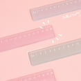 1 Piece jelly-colored ruler, 8 Inch PET Plastic Folding Soft Ruler ...