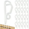 50 Outdoor String Light Clips with Slide & Hook Design Weather ...