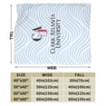 Clark Atlanta University Logo Fleece Blanket, Very Soft Microfiber ...