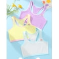 Big Girls' Cotton Training Bras for Girls, Sports Bra Yoga Bra for ...