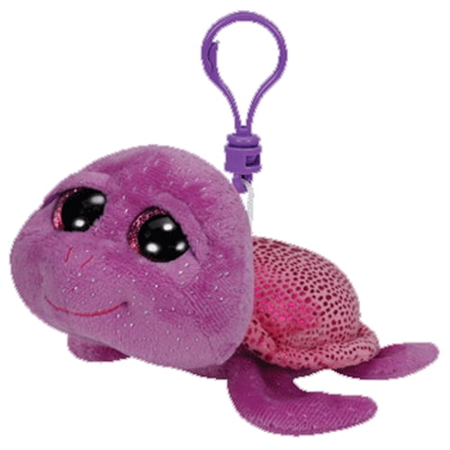 TY Beanie Boos - SLOW-POKE the Purple Turtle (Glitter Eyes) (Plastic ...