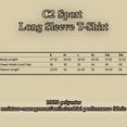 C2 Sport Performance Long Sleeve T-Shirt, Adult Crew Neck Moisture ...
