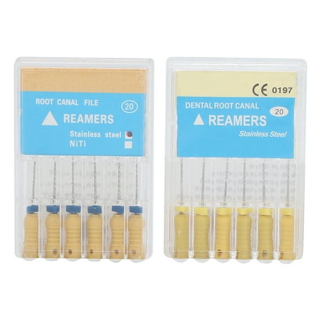 Dental Endodontic Root Canal #20 R‑Files Stainless Steel R‑Files Dental ...