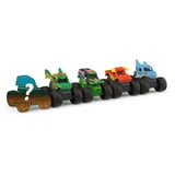 Monster Jam Mini Collectible Monster Trucks 5-Pack with Mystery Truck ...