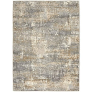 Calvin Klein Modern Abstract Area Rug, CK950 Rush Collection, High-Low ...