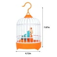 MeetYTOYS Toy Bird Cage for Kids, Electric Voice-activated Animals Toy ...