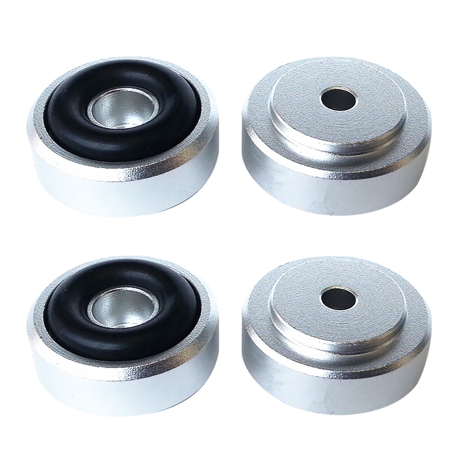 4* Alloy Speaker Audio Isolation Feet Speaker Spike Pads with Non-Slip ...