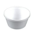 Dart 4J6 4oz Disposable White Foam Cup with 6JL Lid for Hot/Cold Foods ...