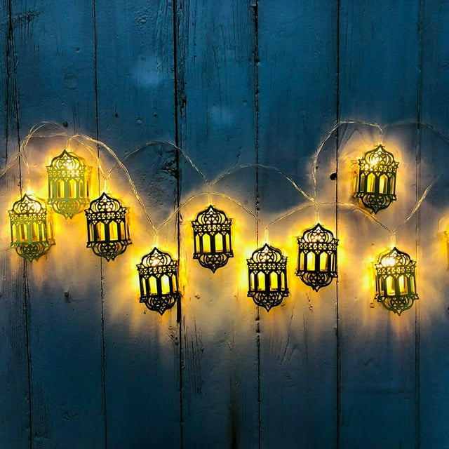 Halloween Decorations Clearance Sale Led Light String Eid Mubarak ...