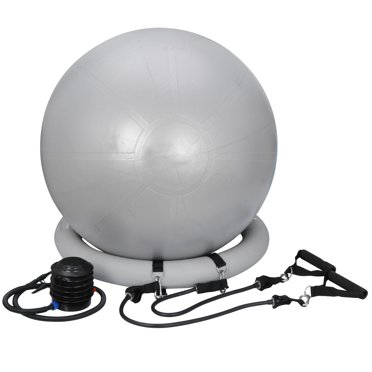 CanDo Gym Ball Base w/ band or tubing anchor point (for 45-75cm balls ...