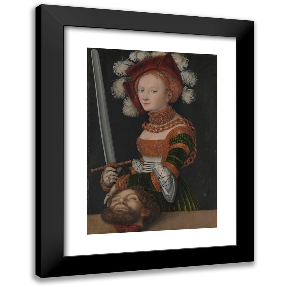 Lucas Cranach the Elder 13x18 Black Modern Framed Museum Art Print ...