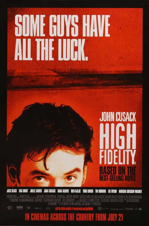 High Fidelity - movie POSTER (UK Style A) (11" x 17") (2000) - Walmart.com