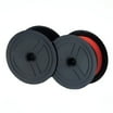 Porelon 11210 Universal Twin Spool Ribbon - Black/Red Ink Compatible ...