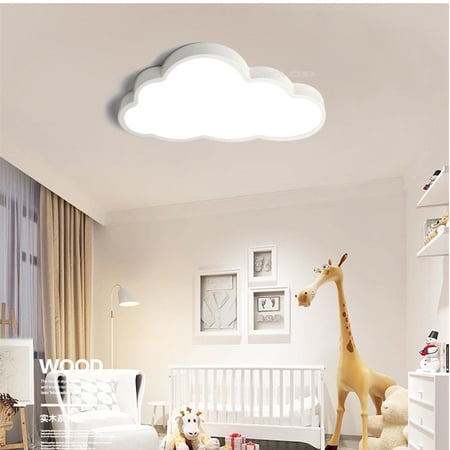 36W/48W LED 220V White Cartoon Cloud Shape Baby kids Bedroom Ceiling ...