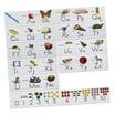 D-FantiX 58pc Alphabet & Number Bulletin Board Set, Educational ...