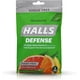 Halls Defense Vitamin C Drops Sugar Free Assorted Citrus 25 Each (Pack ...