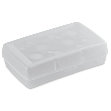 Storex Plastic Pencil Box, (12 units/pack) - Walmart.com