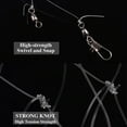 Fishing Rigs Bait Fish Skin Rig Hooks, 6 Packs Glow Fishing Bait Rigs ...
