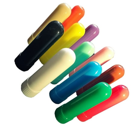 Color Random Empty Mint Oil Inhaler essential oil Container Cotton Bar ...